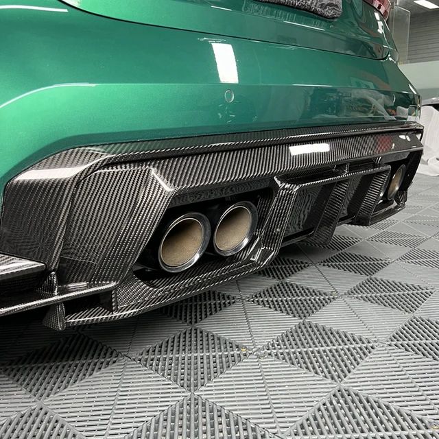 Prepreg PSM Style (One-Piece) Rear Diffuser for BMW G8X M3 M4 - with A ...