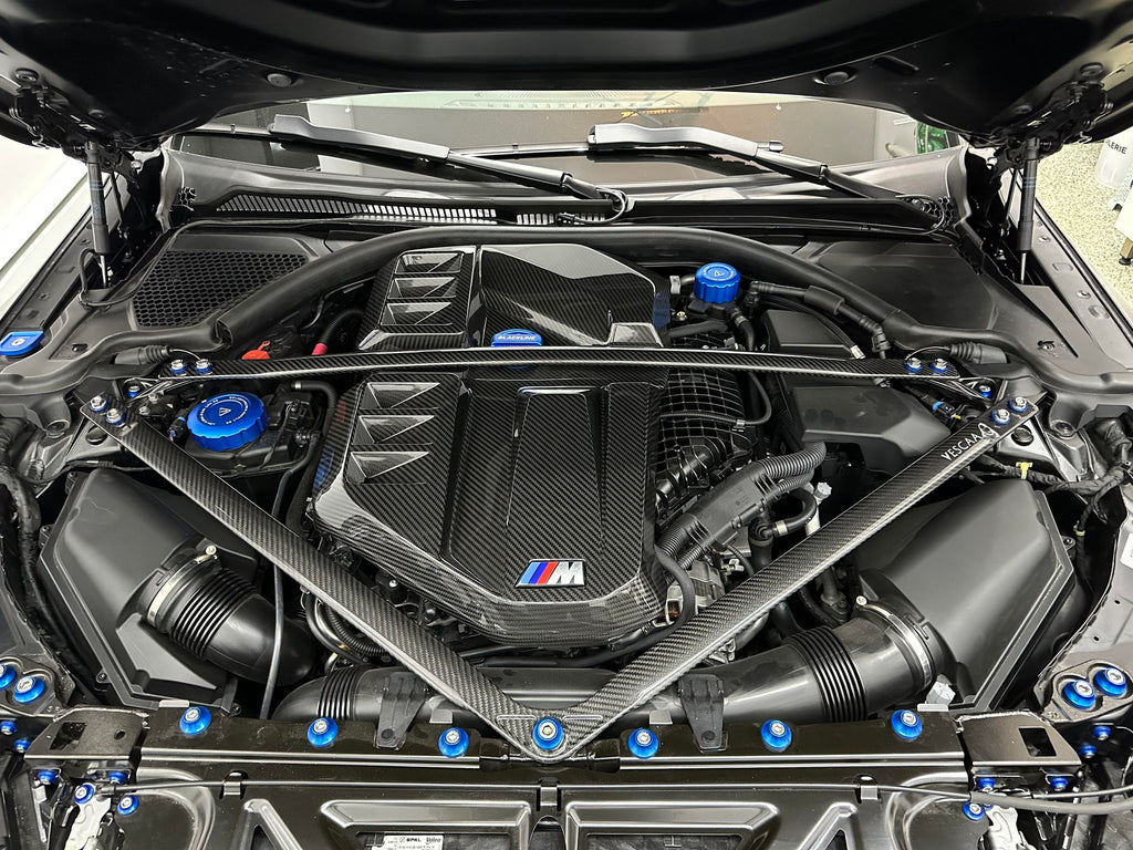 Carbon Fiber Strut Bar for BMW G80 M3 and G82 M4 Engine Bay – Vescaa