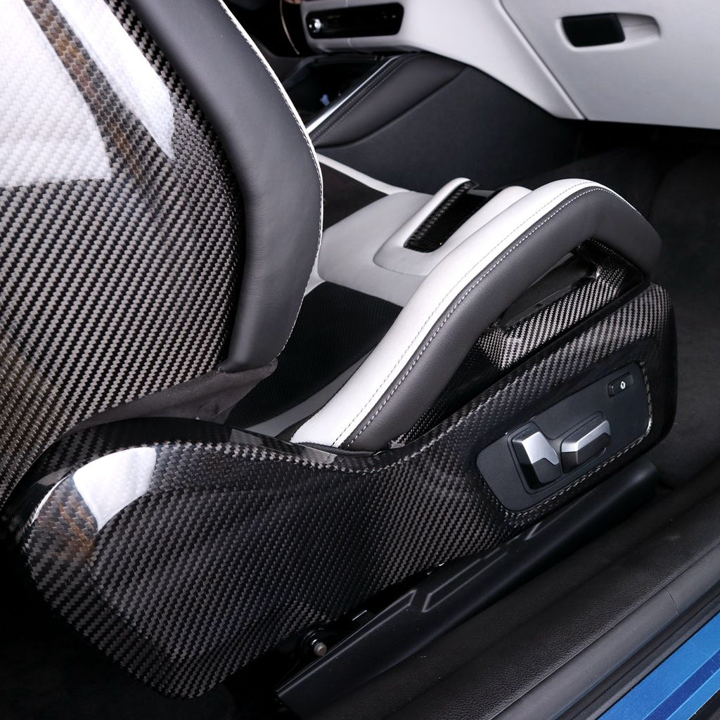 Prepreg Carbon Fiber Seat Side Panels for BMW G8X M2 M3 M4 F9X M8 X3M ...