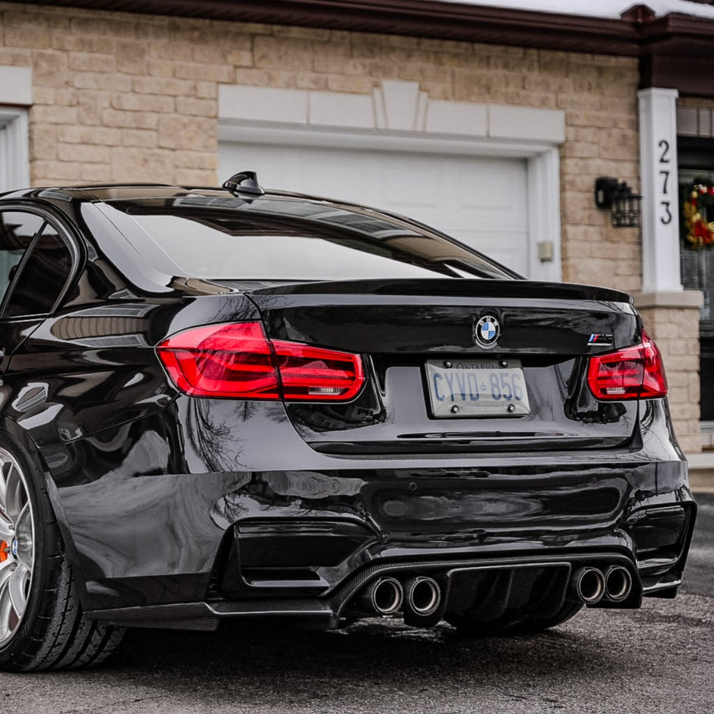 V Style Diffuser (One-Piece Prepreg) for BMW F80 M3 and F82 F83 M4 – Vescaa